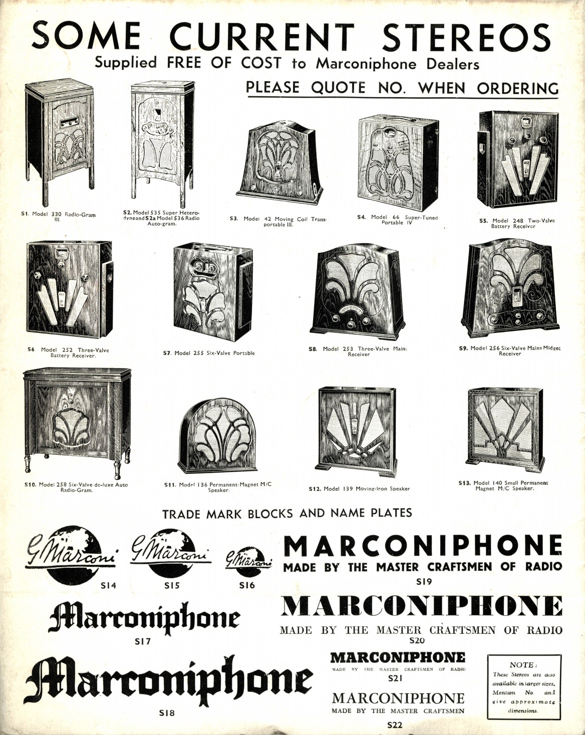 Art Deco loveliness: The Marconiphone – Sound Of The Hound